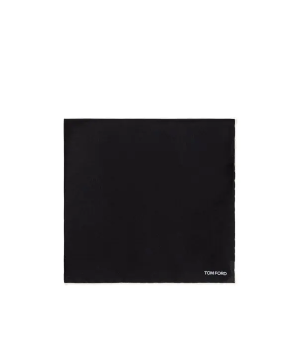 TOM FORD Pocket Square - Black