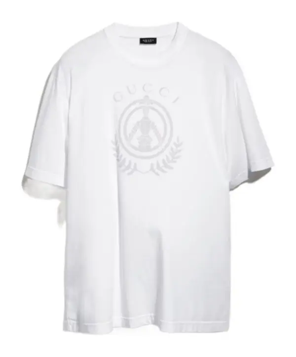 Gucci Cotton Jersey T-shirt With Print - White