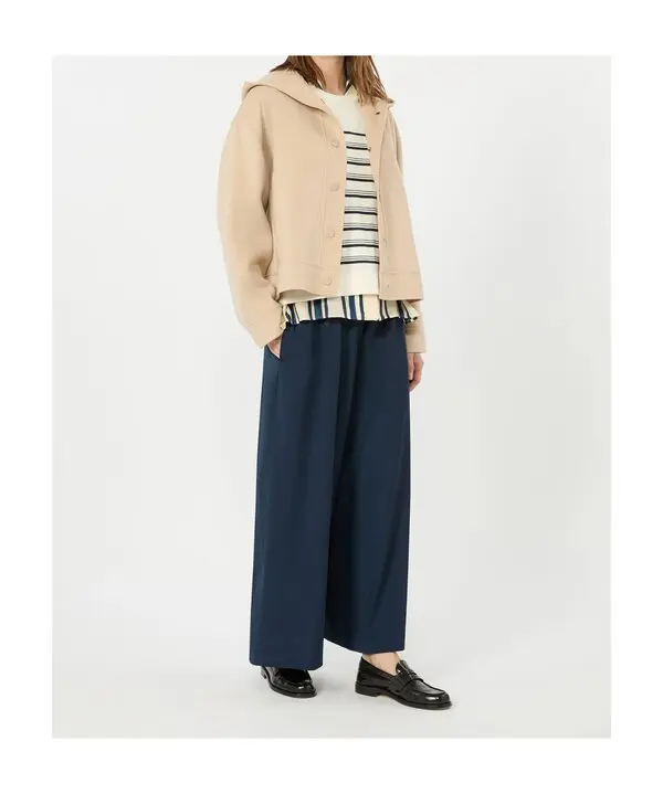 Max Mara Wool Hooded Jacket