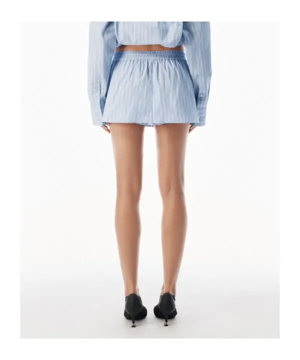 Alexander Wang Mid-rise Mini Boxer Skort