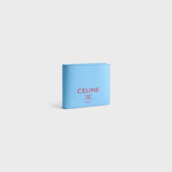 Celine Bi-fold Wallet In Smooth Lambskin