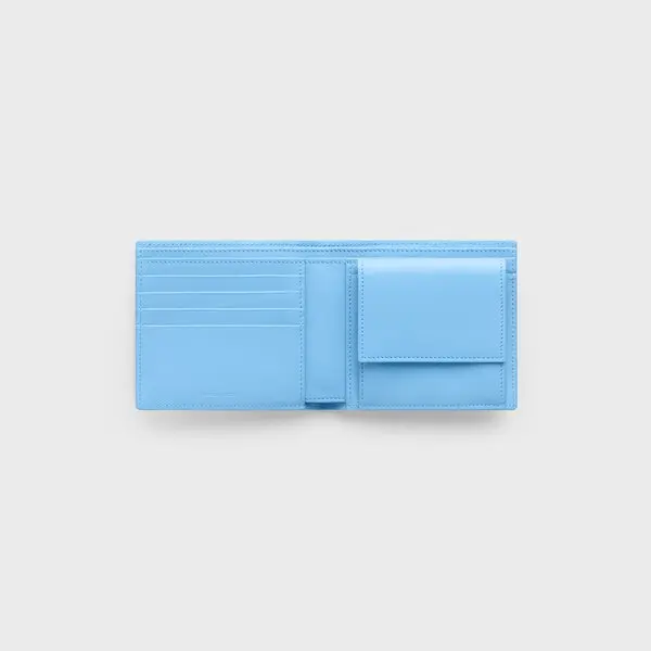 Celine Bi-fold Wallet In Smooth Lambskin