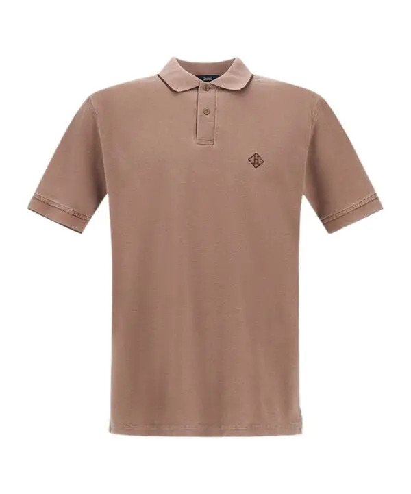 Herno Short-sleeved Polo Shirt