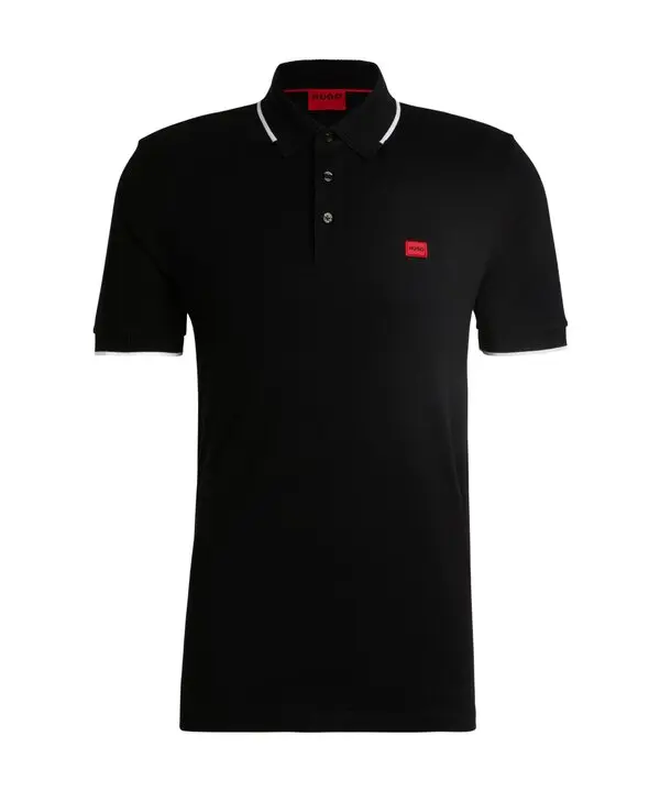Hugo Boss Short-sleeved Polo Shirt - Black