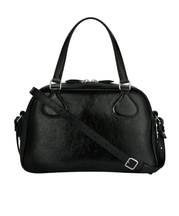 COURREGES Courrèges Ac Stud Naplack Bowling Bag