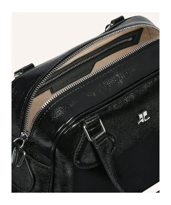 COURREGES Courrèges Ac Stud Naplack Bowling Bag