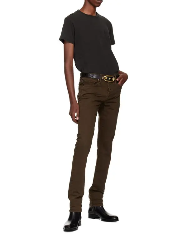 TOM FORD Cold Dye Crewneck T-shirt