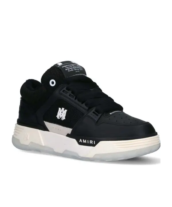 Amiri Ma-1 Lace-up Low Top Sneakers - Black