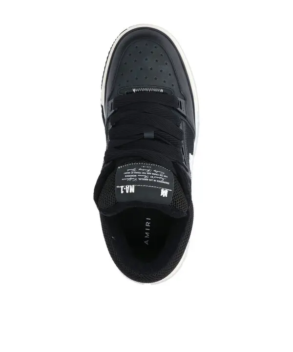Amiri Ma-1 Lace-up Low Top Sneakers - Black