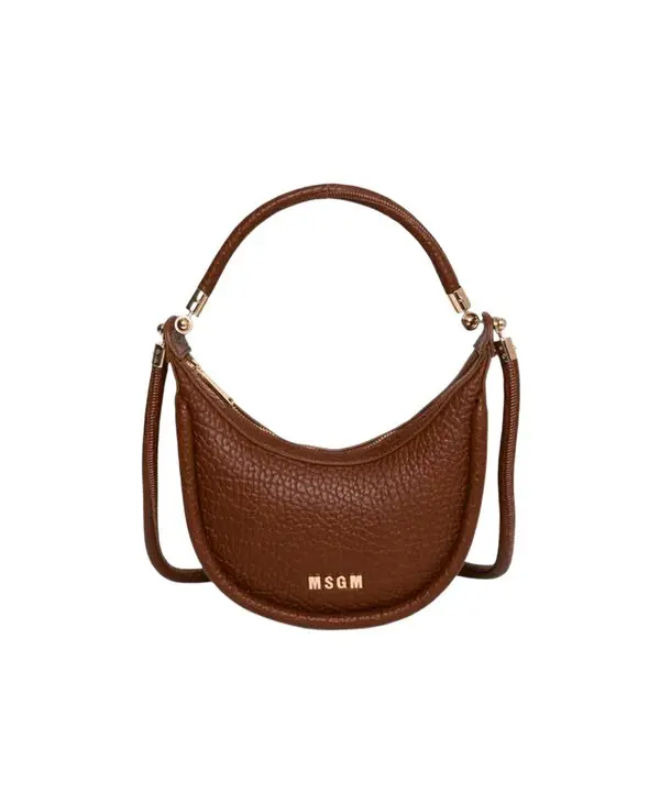 MSGM Logo-lettering Shoulder Bag