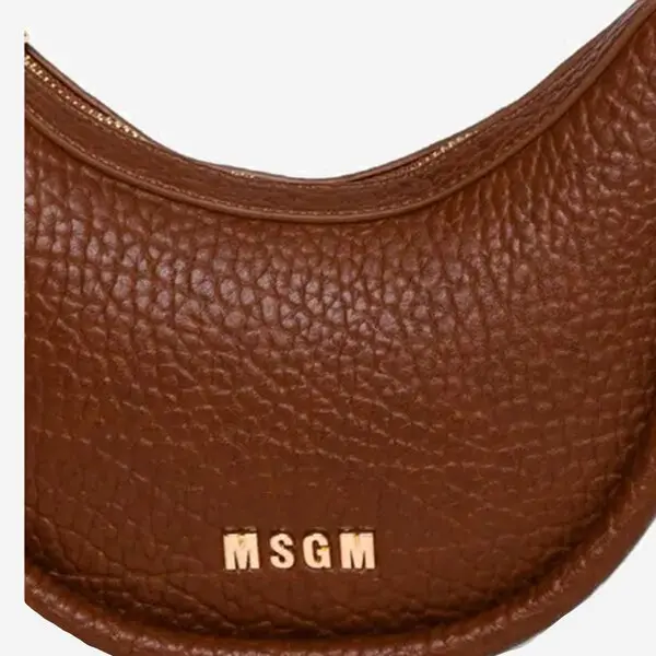 MSGM Logo-lettering Shoulder Bag