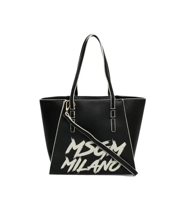 MSGM Top Handle Logo Bag