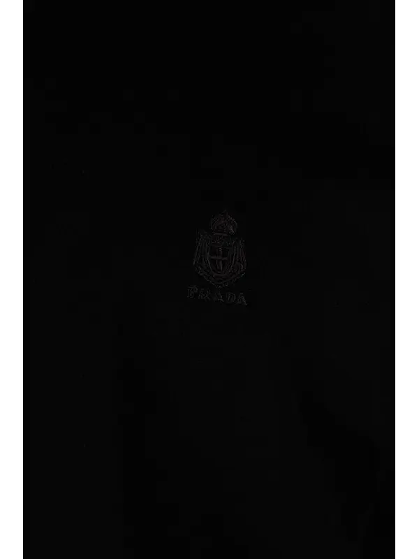 Prada Logo Detailed Crewneck T-shirt