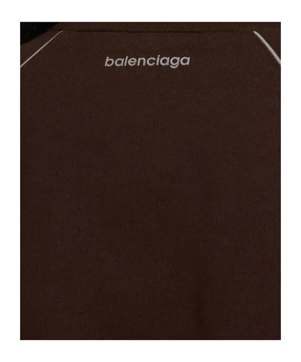 Balenciaga Techwear Tracksuit Jacket In Moka