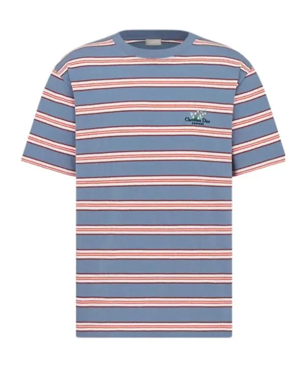 Dior Lily Of The Valley T-shirt, Relaxed Fit - Blue