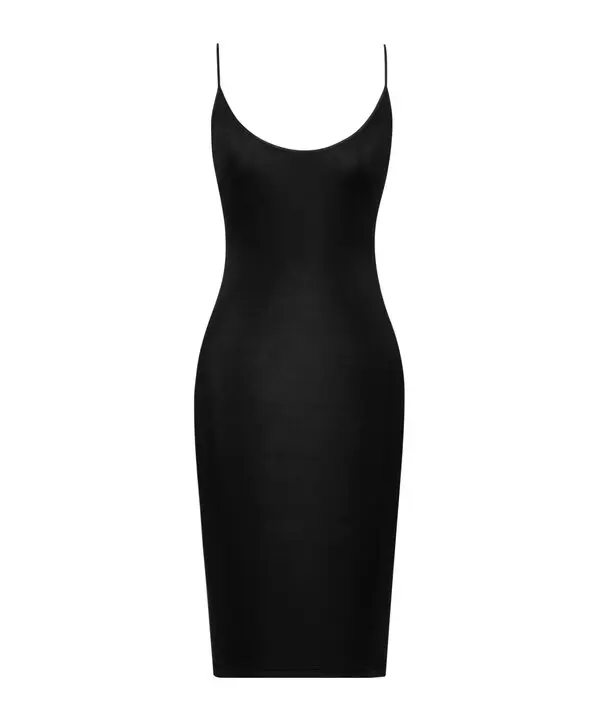 Saint Laurent Cassandre Knit Dress - Black