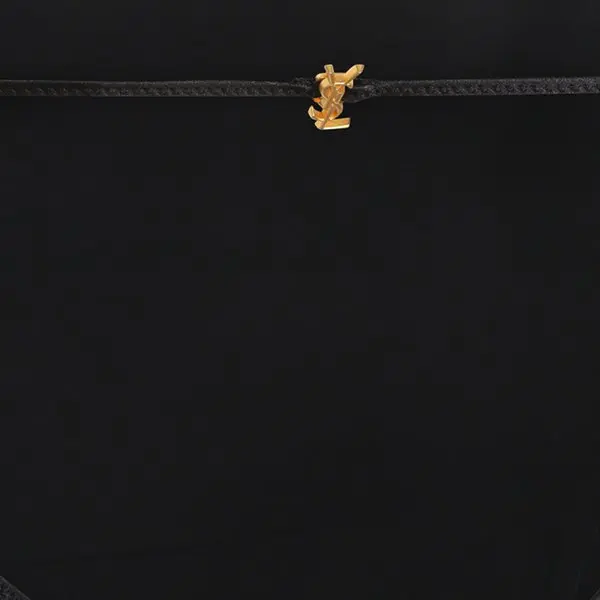Saint Laurent Cassandre Knit Dress - Black