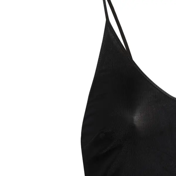 Saint Laurent Cassandre Knit Dress - Black