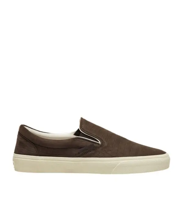 TOM FORD Jude Leather Sneakers - Brown