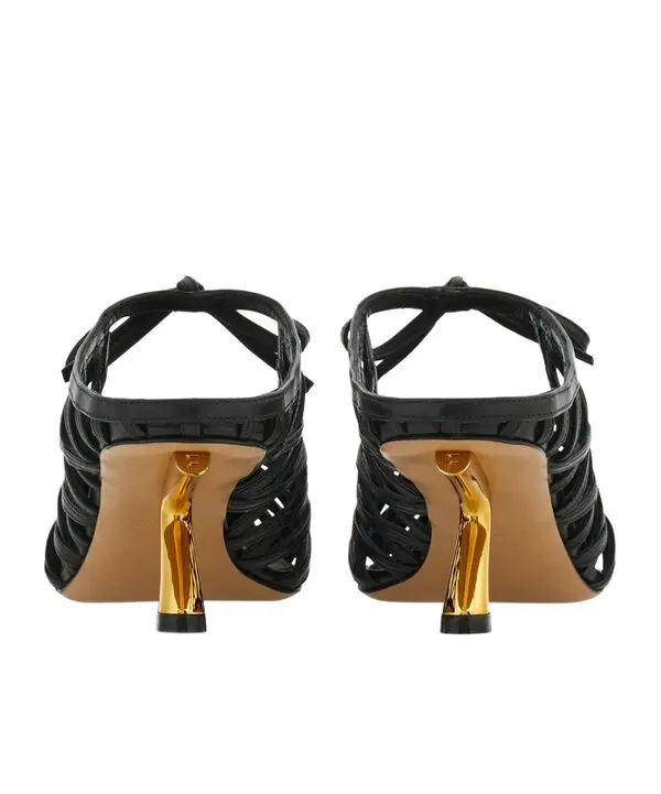 FERRAGAMO S-shaped Heel Mule