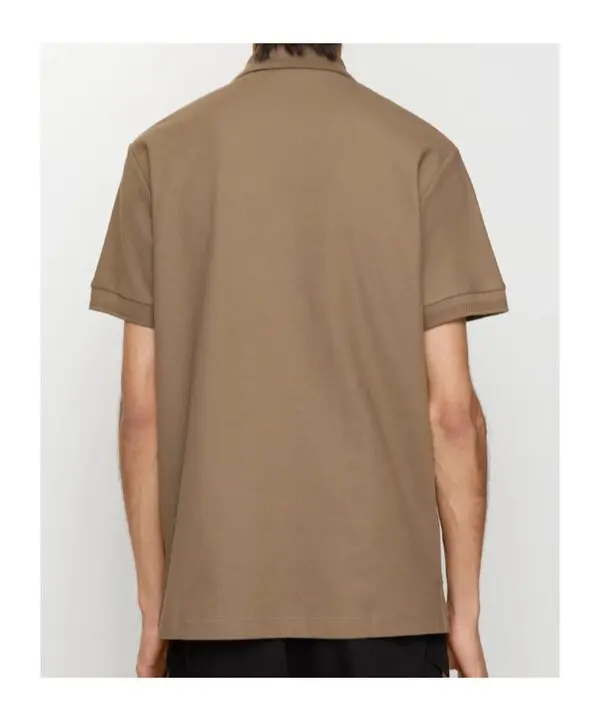 Burberry Ekd Embroidered Short Sleeved Polo Shirt
