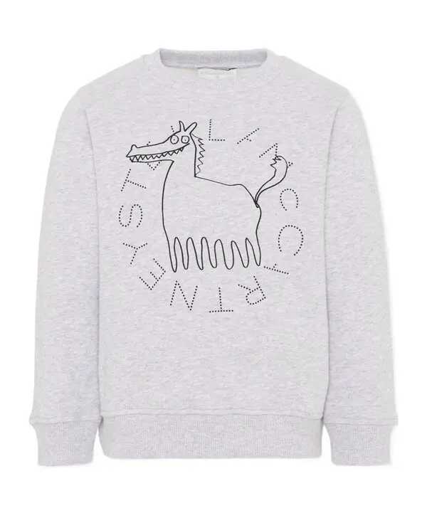 Stella McCartney Crew Neck Sweatshirt - Grey