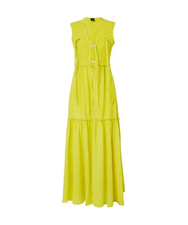 Pinko Tiered Maxi Dress
