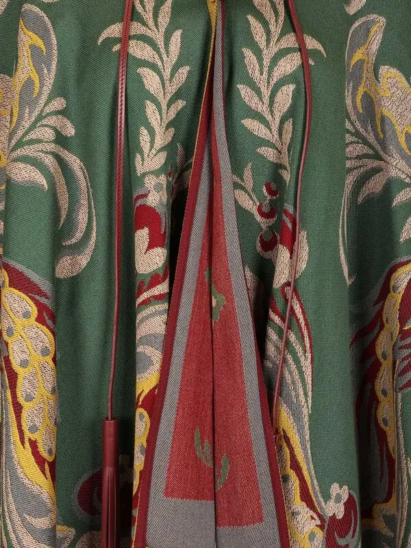 Etro Paisley Motif Cape