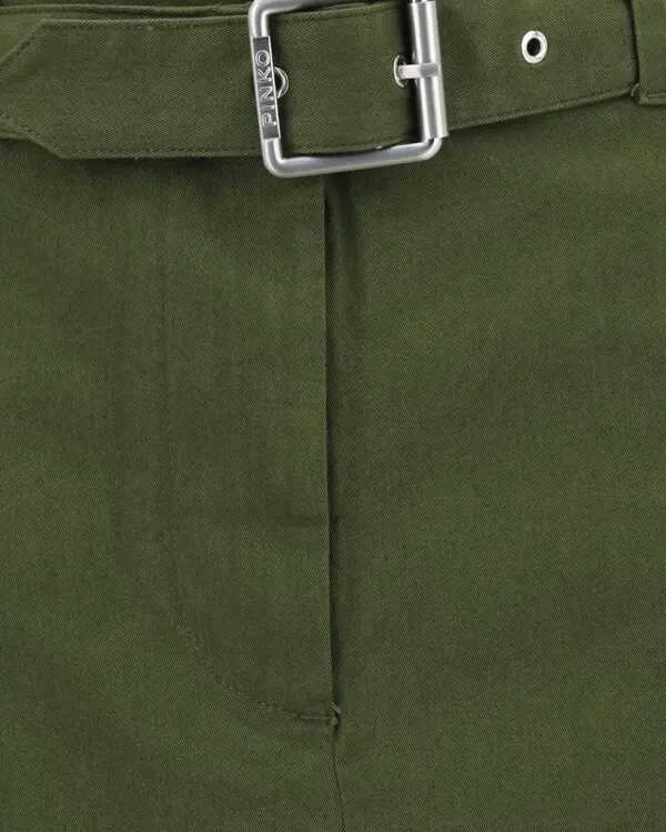 Pinko Belted Cargo Midi Skirt