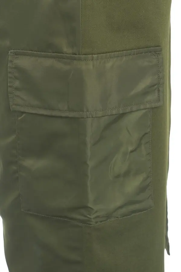Pinko Belted Cargo Midi Skirt