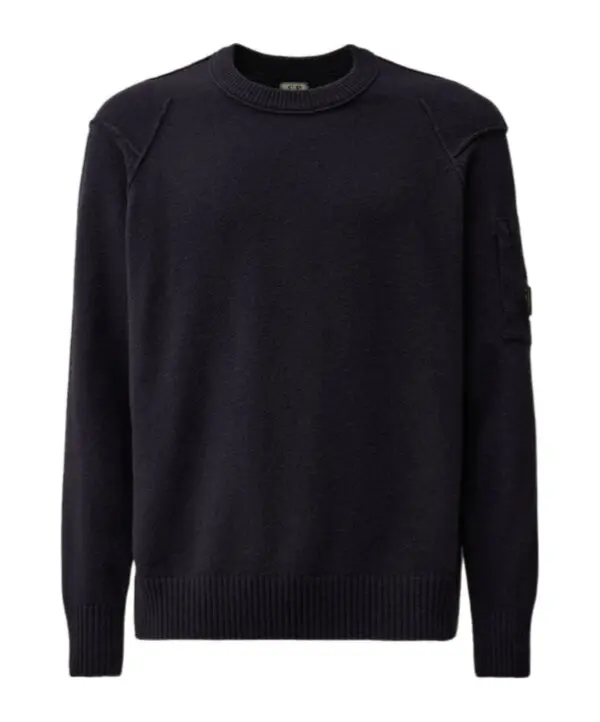 C.P. COMPANY Crewneck Lens Jumper