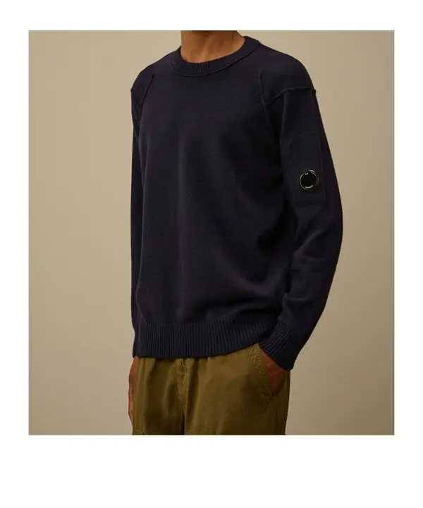 C.P. COMPANY Crewneck Lens Jumper
