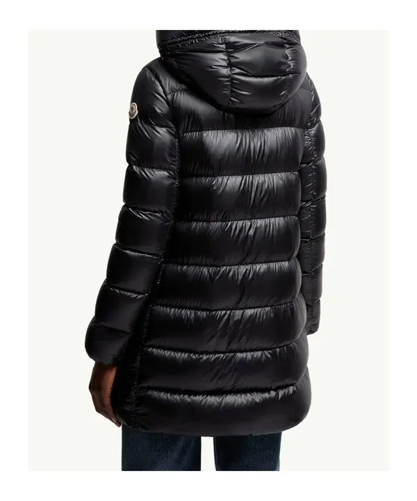 Moncler Suyenne Hooded Mid-length Down Jacket