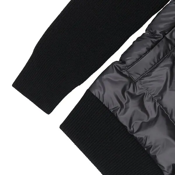 Moncler Padded Zip-up Hoodie With Down-filled Front