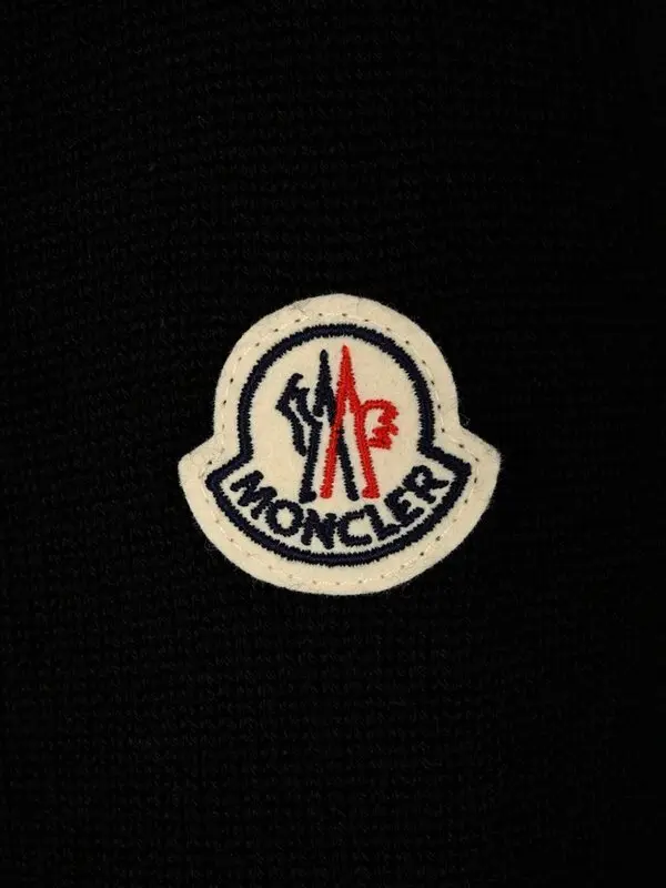 Moncler Padded Panel-knit Jacket - Black