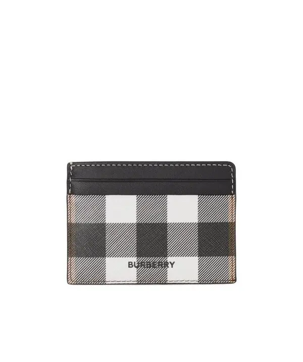 Burberry Check Printed Cardholder