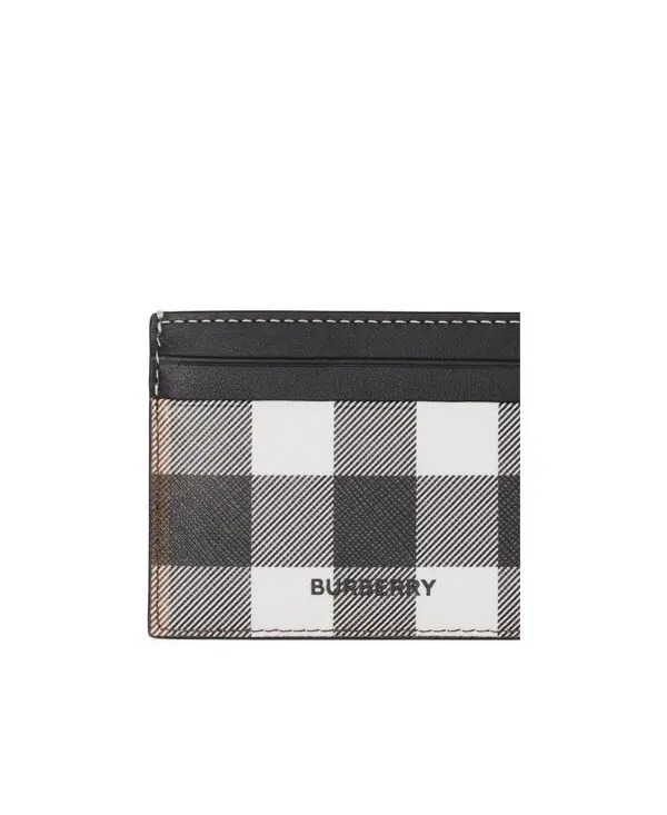 Burberry Check Printed Cardholder