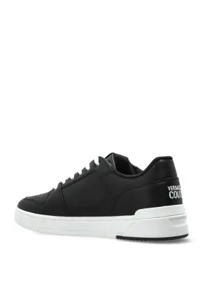 Versace Logo Printed Low-top Sneakers