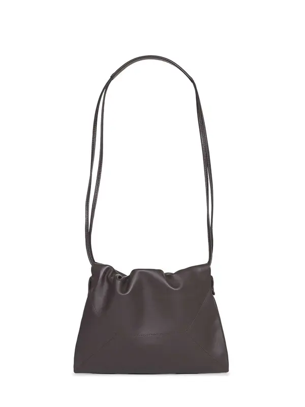 Brunello Cucinelli Gathered Drawstring Shoulder Bag