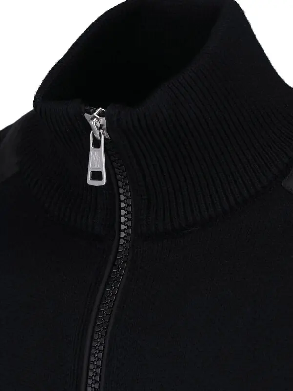 Moncler Zip-up Panelled Cardigan