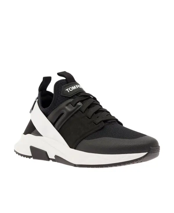 TOM FORD Jago Panelled Lace-up Sneakers