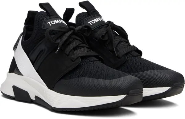 TOM FORD Jago Panelled Lace-up Sneakers
