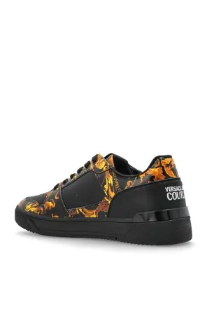 Versace Barocco Print Lace-up Sneakers