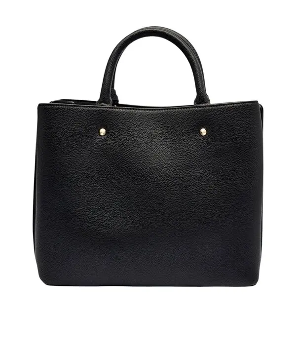 Guess Meridian Logo Plaque Top Handle Bag