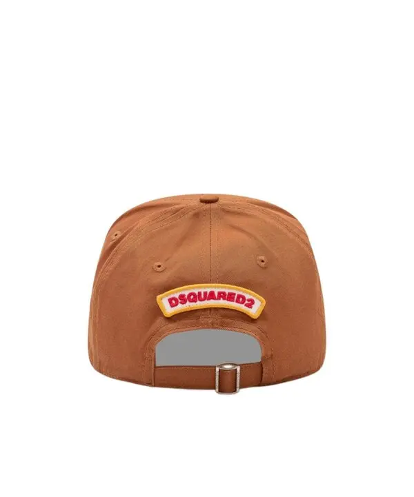 Dsquared2 Logo-patch Distressed Baseball Cap