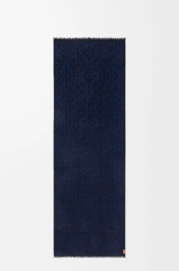 Loewe Anagram Pattern Scarf