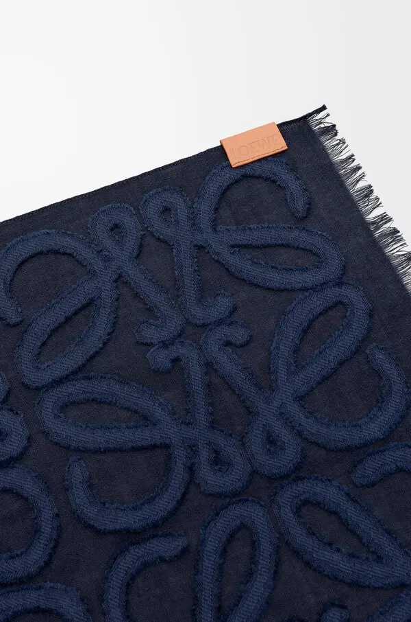 Loewe Anagram Pattern Scarf
