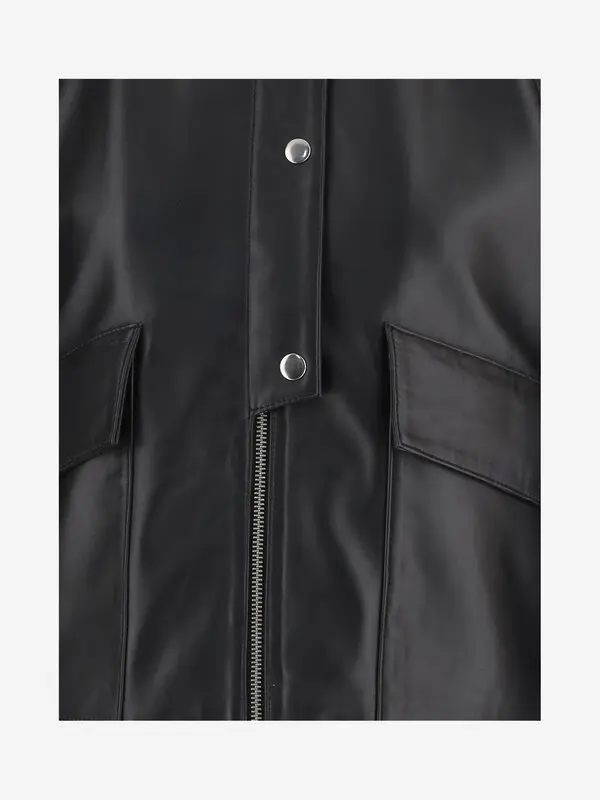 BY MALENE BIRGER Suzanne Leather Jacket