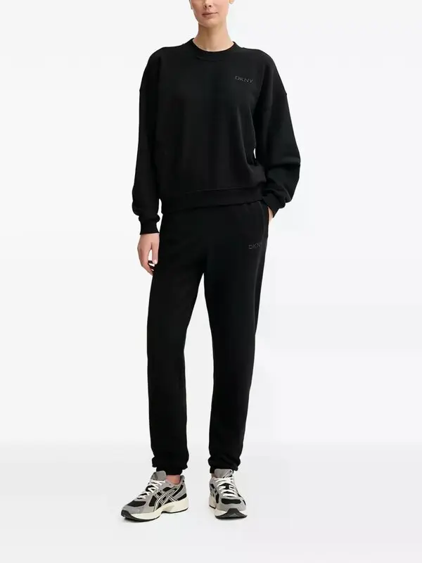 Dkny Logo Print Crewneck Sweatshirt