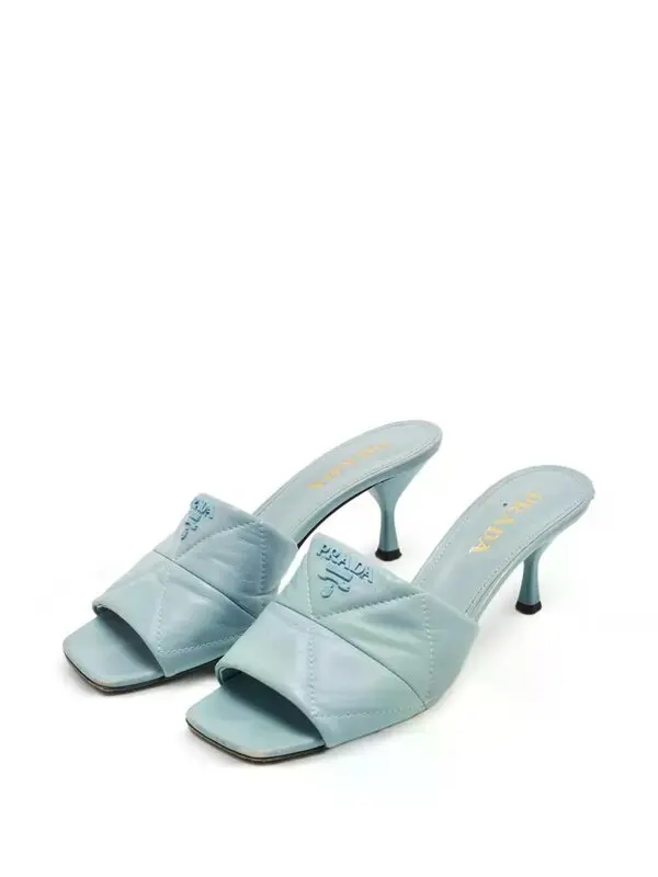 Prada Logo-appliqué Sandals
